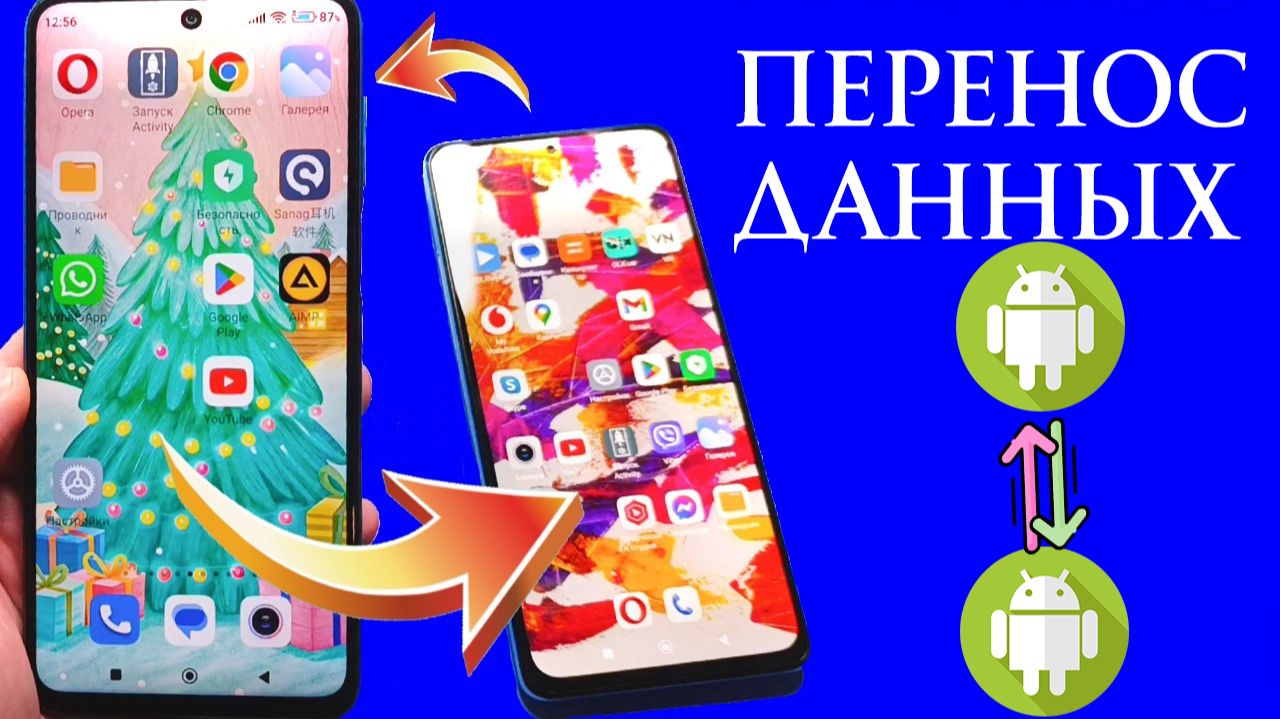 Перенос Данных с Андроида на Андроид Рабочий способ