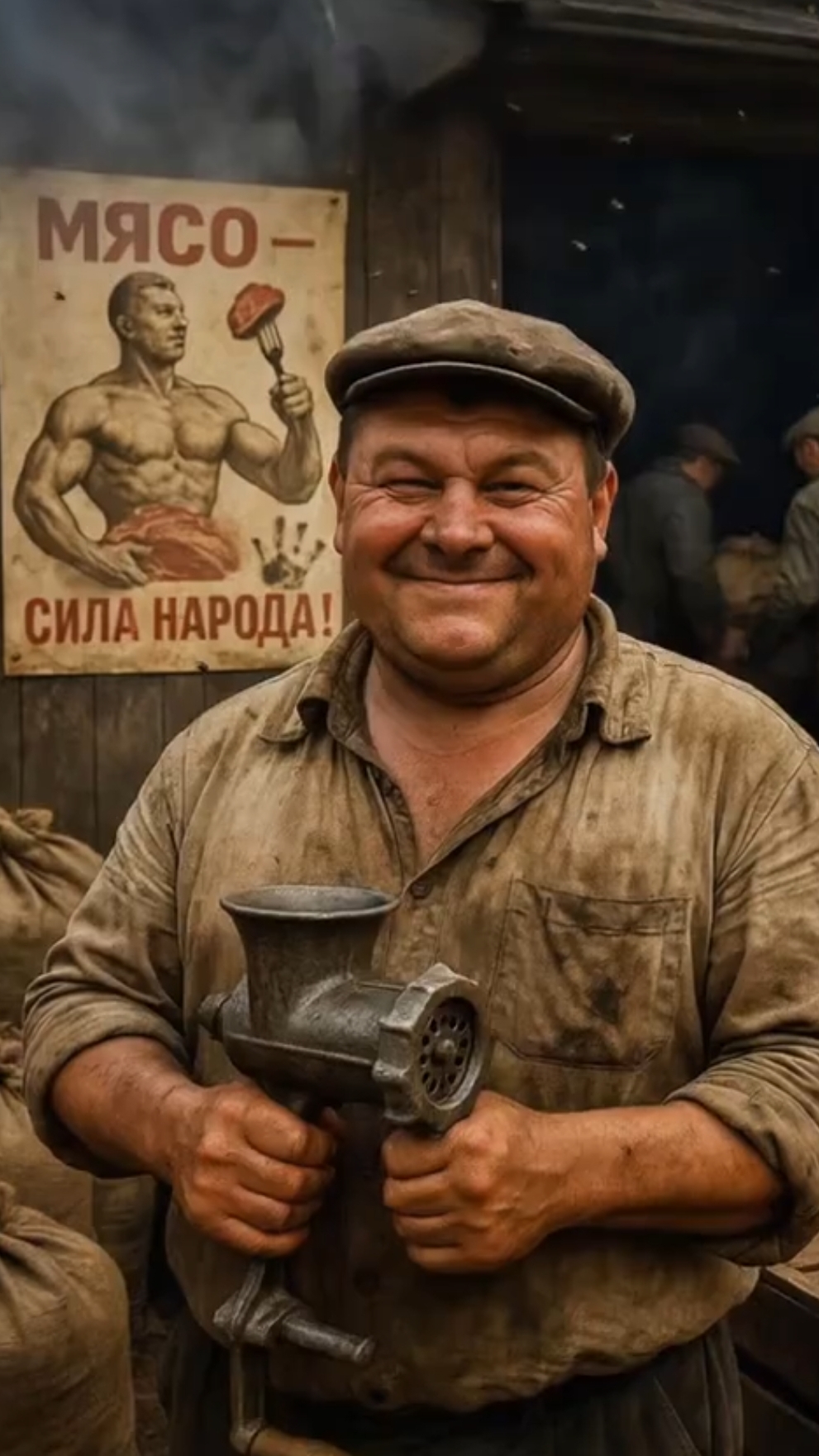 Видео из нейросети про советское время