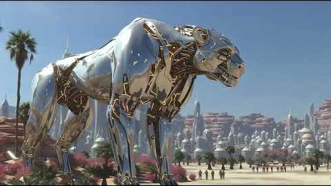 AI Short Film space universe sci-fi  4K