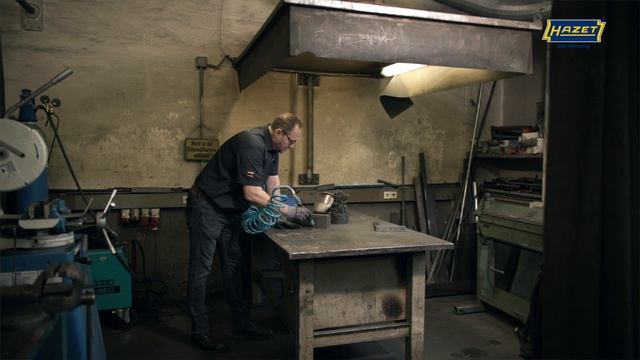 Пневматический очиститель ржавчины Hazet 9035M-6: Обзор