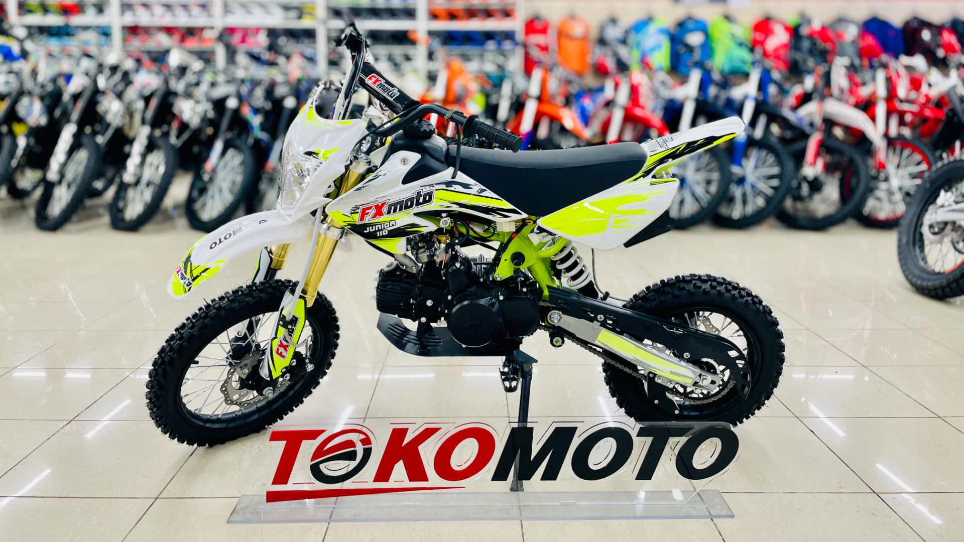 Питбайк FX MOTO JUNIOR 110 (зелёный)
