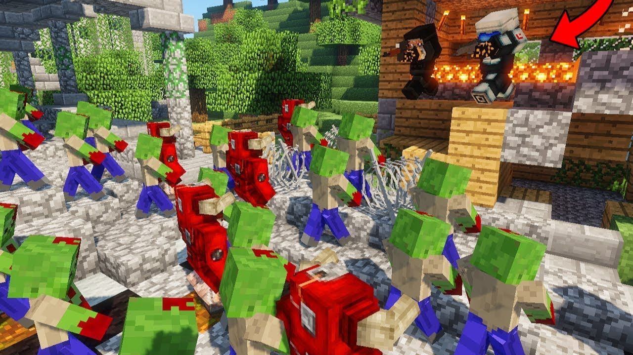 Крушение в ЗАБРОШЕННОМ ГОРОДЕ с ЗОМБИ! 100 Дней в ЗОМБИ АПОКАЛИПСИСЕ в Майнкрафт! СЕРИАЛ