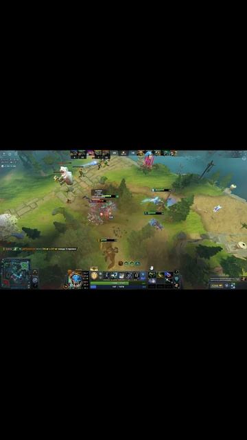 Рампага на тоненького #dota2