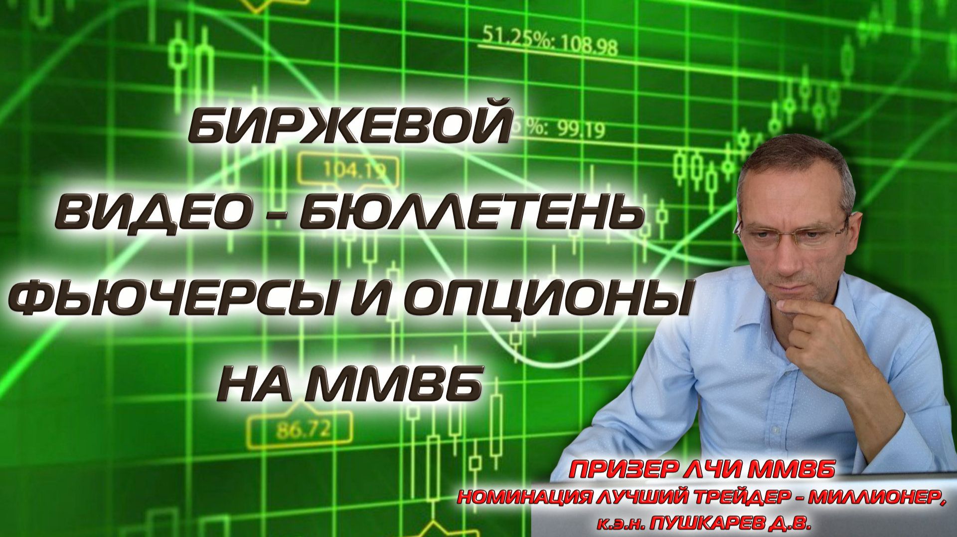 Биржевой видео - бюллетень фьючерсы и опционы ММВБ
