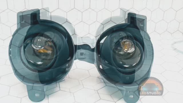 Toyota Hilux противотуманные светодиодные тюнинг фары