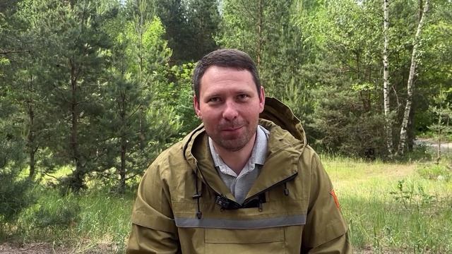 Руководитель Нижегородского лесопожарного центра Александр Дружков