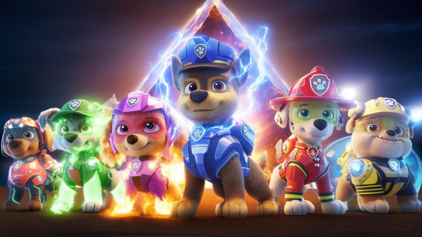 Мегащенки спасают город!⭐️ Песенка для Детей! ✨ Щенячий патруль