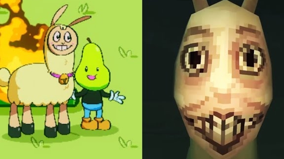 ЭТА ИГРА НЕ ТО, ЧЕМ КАЖЕТСЯ УБЕГАЙ ПОКА МОЖЕШЬ! ➲ Hungry Lamu Все концовки