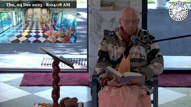 ШБ 3.26.18 /свобода воли и независимость/ - Mукунда Госвами - 4 декабря 2025 - Нью-Говардхана _