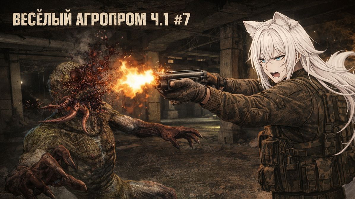 STALKER Т.Ч.  Мастер оружия - Весёлый Аграпром Ч.1 #7