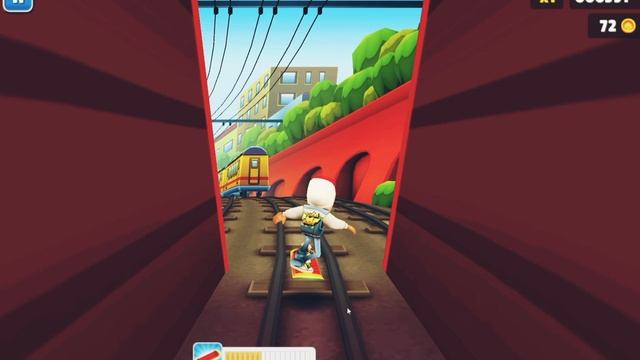 играю на пк в Subway surfers