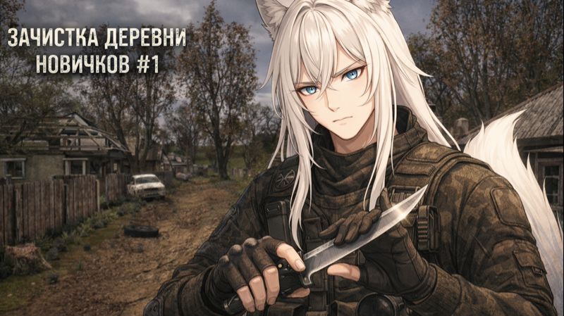 STALKER Т.Ч. Мастер оружия - Зачистка деревни новичков #1