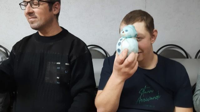 Изготовление новогодней игрушки "Снеговик", 2 часть