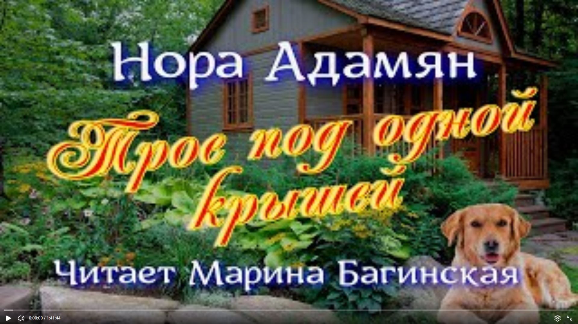 Аудиокнига Нора Адамян рассказ _Трое под одной крышей_ Читает Марина Багинская