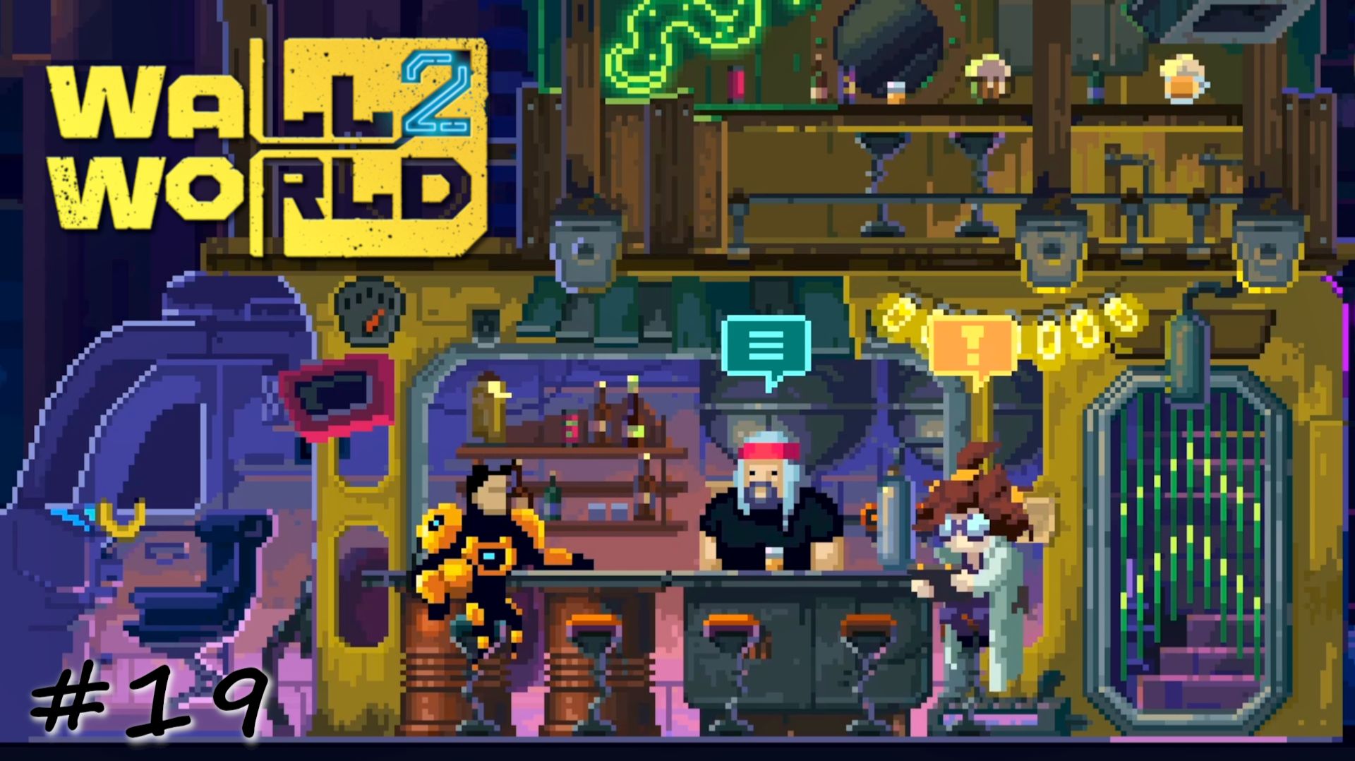 Помощь в изучении поведения монстров - #19 - Wall World 2