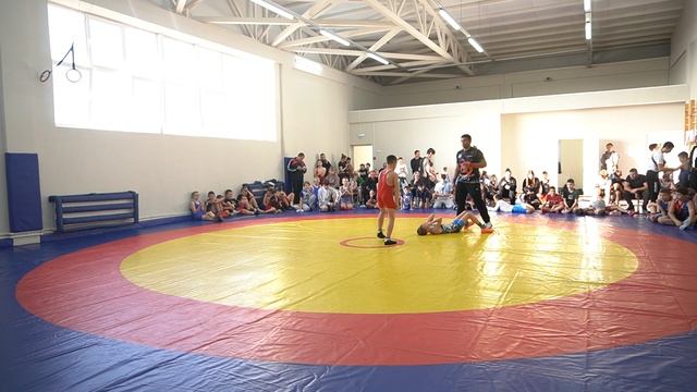 2014-2015 г.р. 32 кг. Борьба за бронзу! Самолов Арсений (Новопокровск)-Черкасов Марк (Новопокровск)