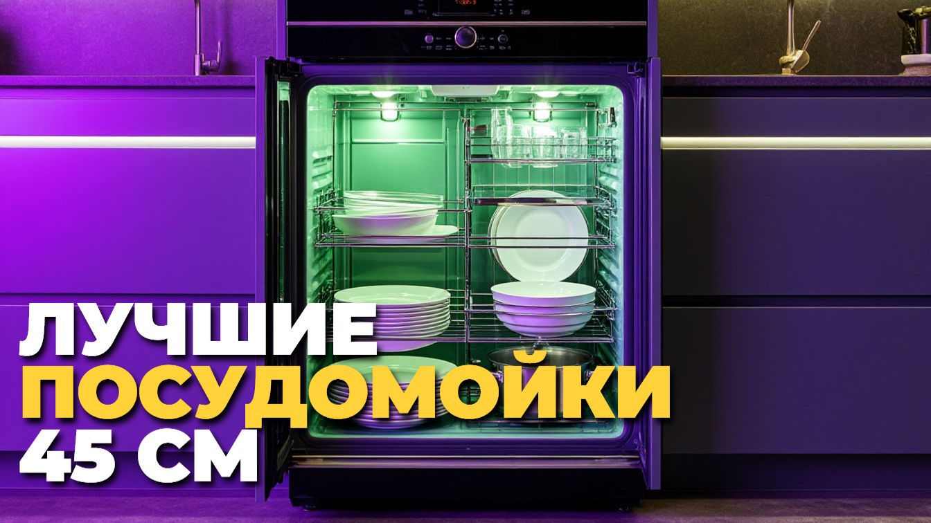 Лучшие посудомоечные машины 45 см: рейтинг топ-5 по качеству