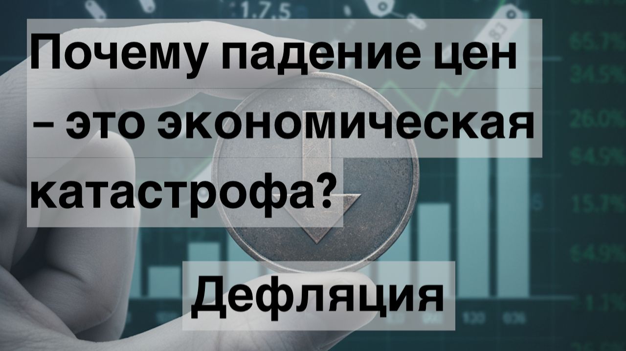 Почему падение цен — это экономическая катастрофа? Дефляция