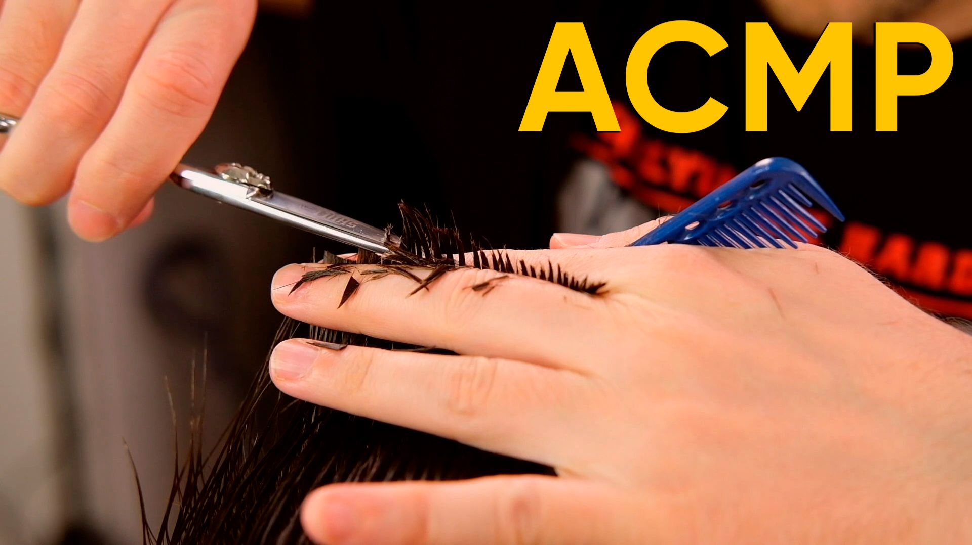 АСМР / ASMR 💈 Крупный план и медленная резка только ножницами - полное погружение