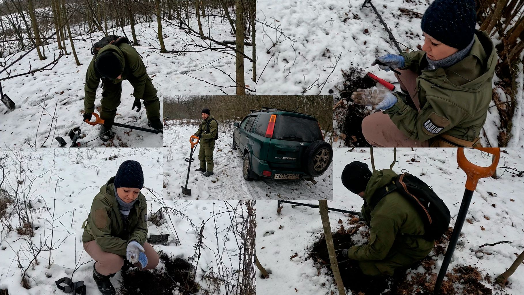 Зимний коп в заснеженном старинном лесу. Сезон 2025