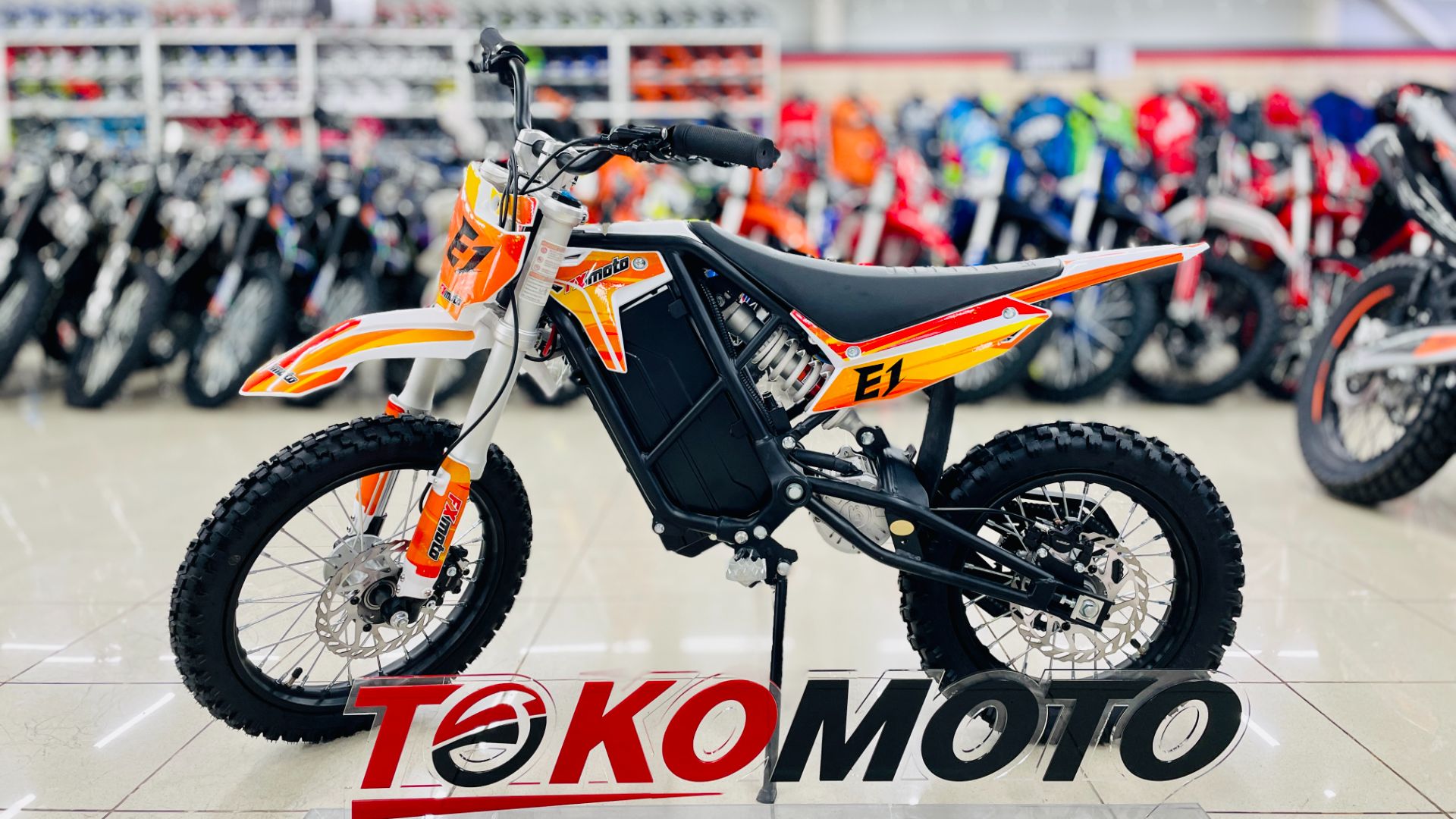 Электропитбайк FX MOTO Е1 оранжевый