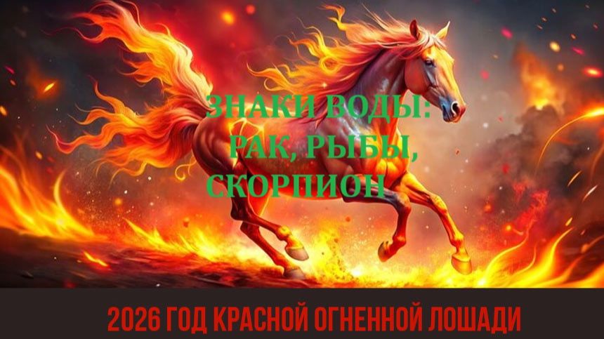 🌺 2026 ГОД. РАК, СКОРПИОН,РЫБЫ! ТАРО РАСКЛАД🌺