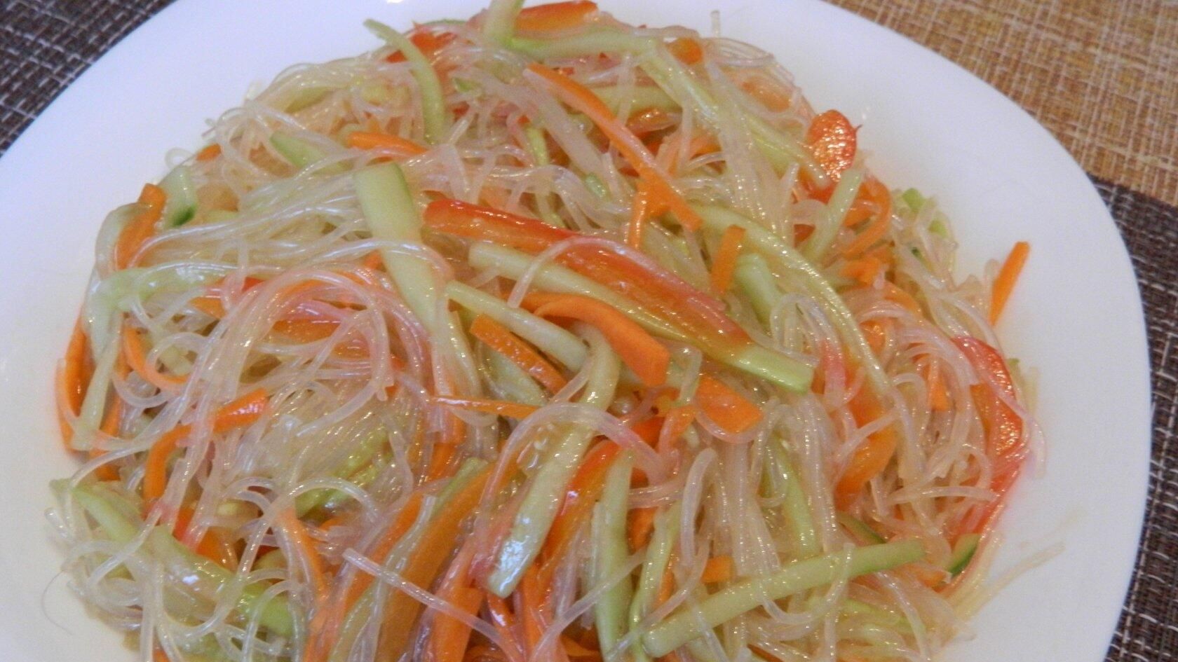 Фунчоза с заправкой ЧИМ ЧИМ на Новый Год