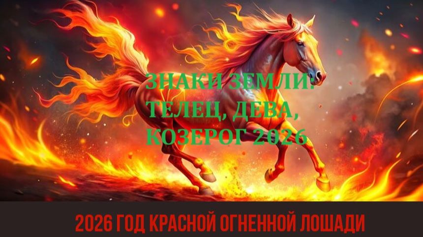 🌺 2026 ГОД. ТЕЛЕЦ, ДЕВА, КОЗЕРОГ! ТАРО РАСКЛАД🌺