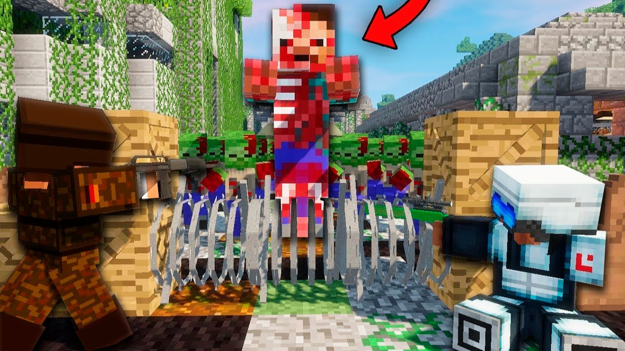 Зомби МУТАНТ НАПАЛ на ГОРОД ВЫЖИВШИХ! 100 Дней в ЗОМБИ АПОКАЛИПСИСЕ в Майнкрафт! СЕРИАЛ