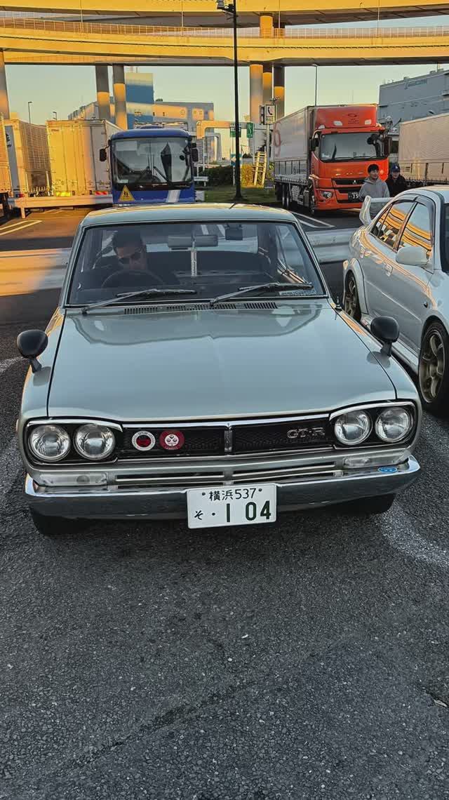1972 NISSAN SKYLINE GT-R “Hakosuka” | 📍 Daikoku Parking 🅿️