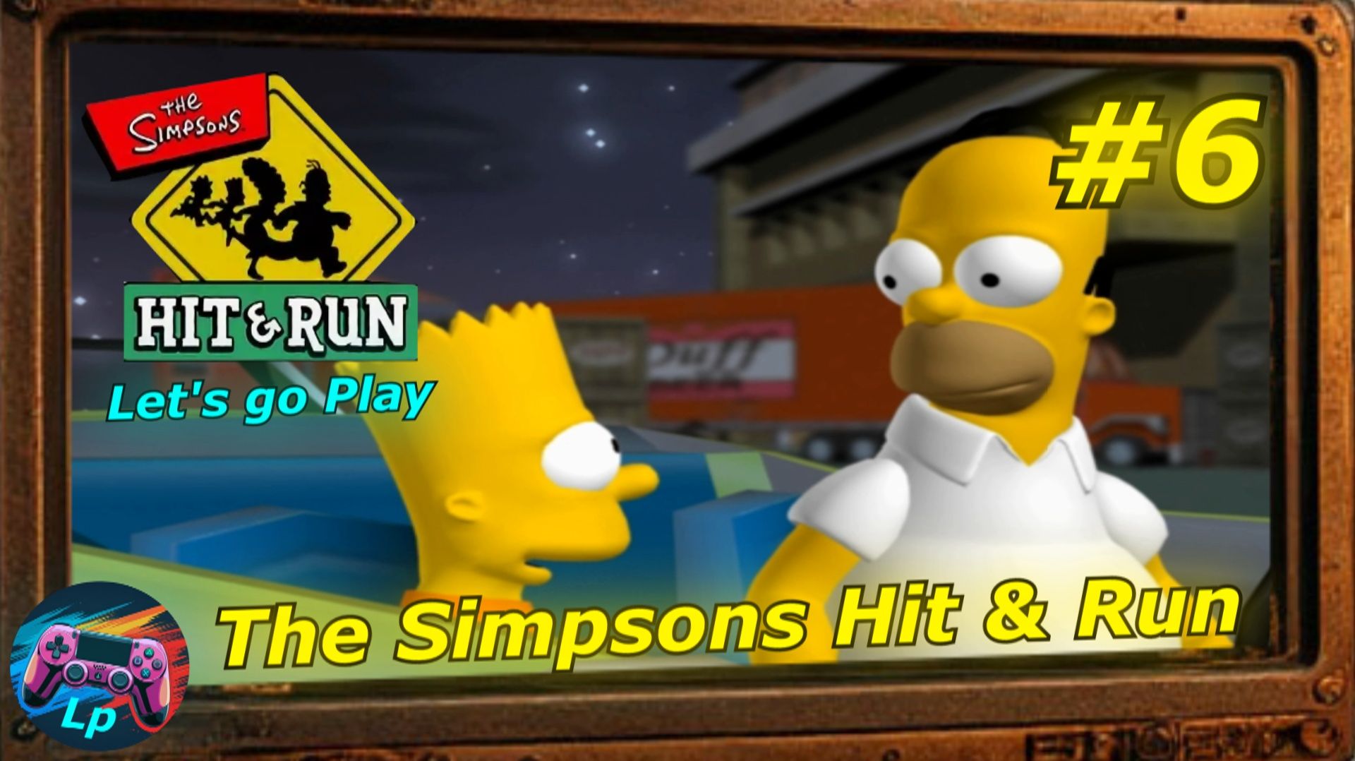 The Simpsons Hit & Run - Симпсона бей и беги  прохождение #6 они вместе