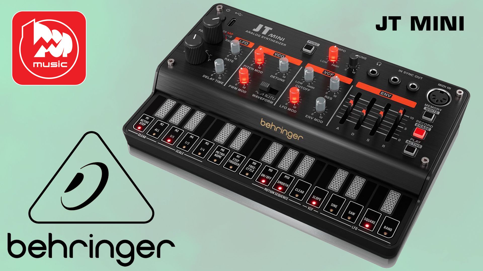 Синтезатор BEHRINGER JT MINI (аналог Jupiter)