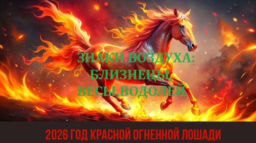 🌺 2026 ГОД. БЛИЗНЕЦЫ, ВЕСЫ, ВОДОЛЕЙ! ТАРО РАСКЛАД🌺