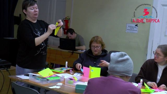 Календарь в технике Поп-ап