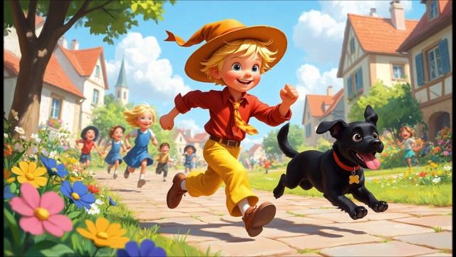 Н. Носов. Приключения Незнайки и его друзей. Глава 17. Встреча с кубиком