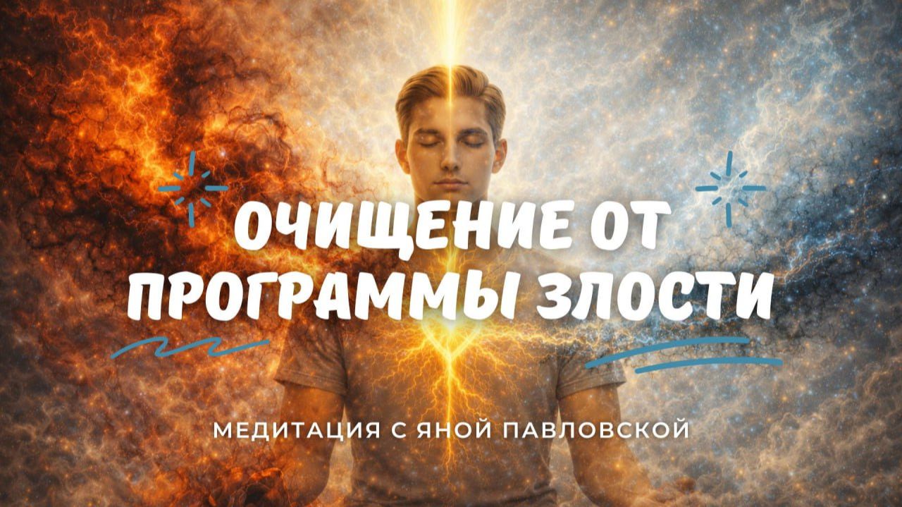 Медитация на очищение от злости | Яна Павловская