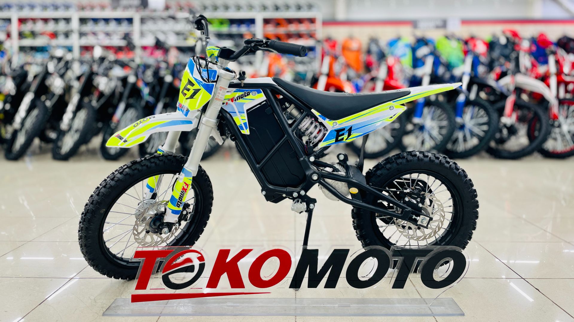 Электропитбайк FX MOTO Е1 белый