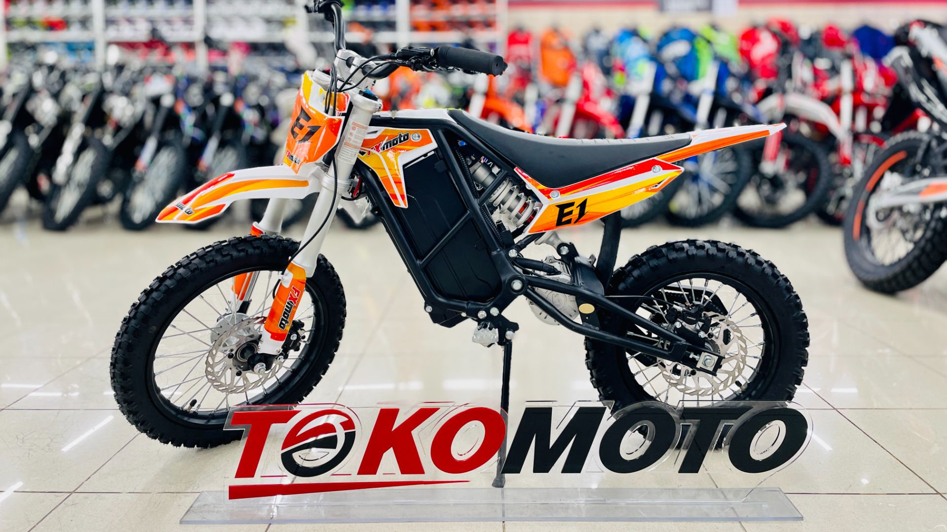 Электропитбайк FX MOTO Е1 оранжевый