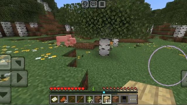 маленькая девочка в лесу? В МАЙНКРАФТ!?