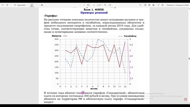 ОГЭ 2026 Тарифы. Урок 1. Разбор условия