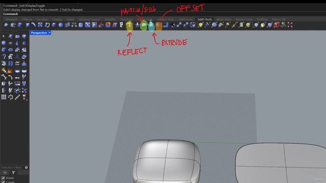 7 - SubD Commands Location