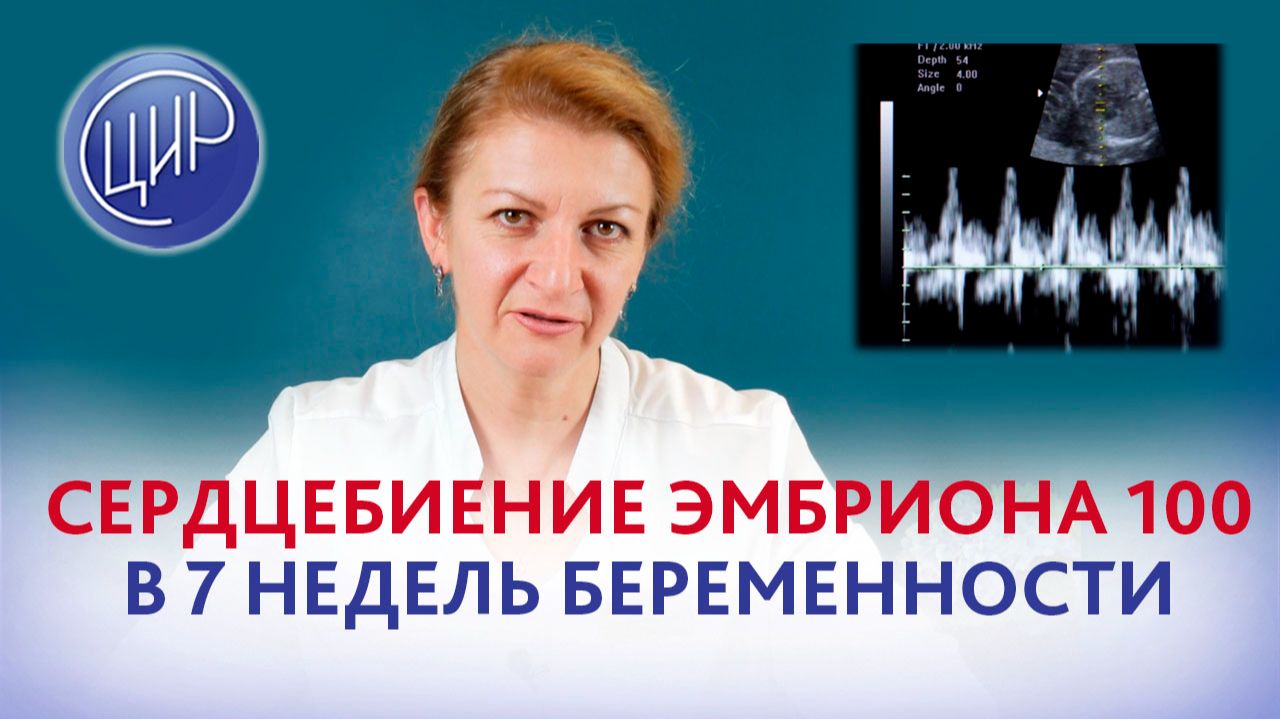 Сердцебиение плода 100 на сроке 7 недель беременности. Это норма?