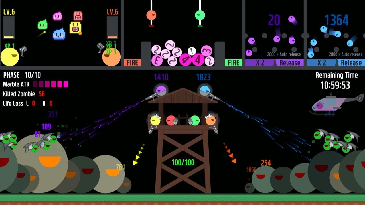 277. Шарики: Зомби выживание и защита | Marble: Zombie Survival & Defense | Кто победит?