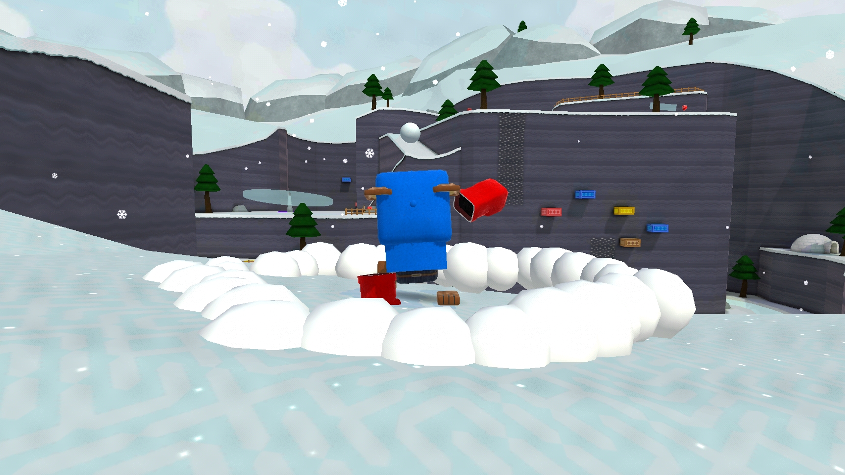 прохождение супер мишка(super bear) часть2,снежная долина☃️❄️🐧🦌