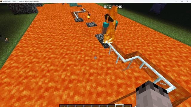 ИГРАЮ С ДРУГОМ В МАЙНКАРФТ В БИТВУ ПОСТРОЕК! 2 ЧАСТИ НЕ БУДЕТ