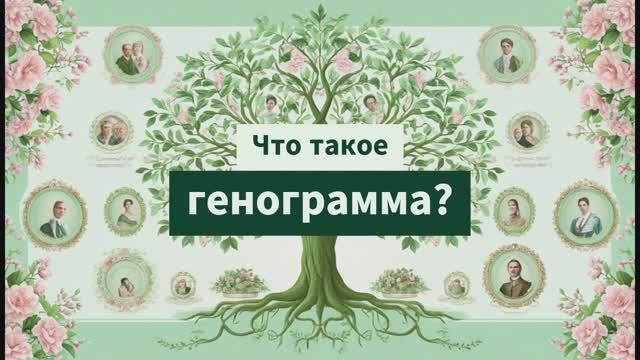 Генограмма, часть 1. Что такое генограмма?