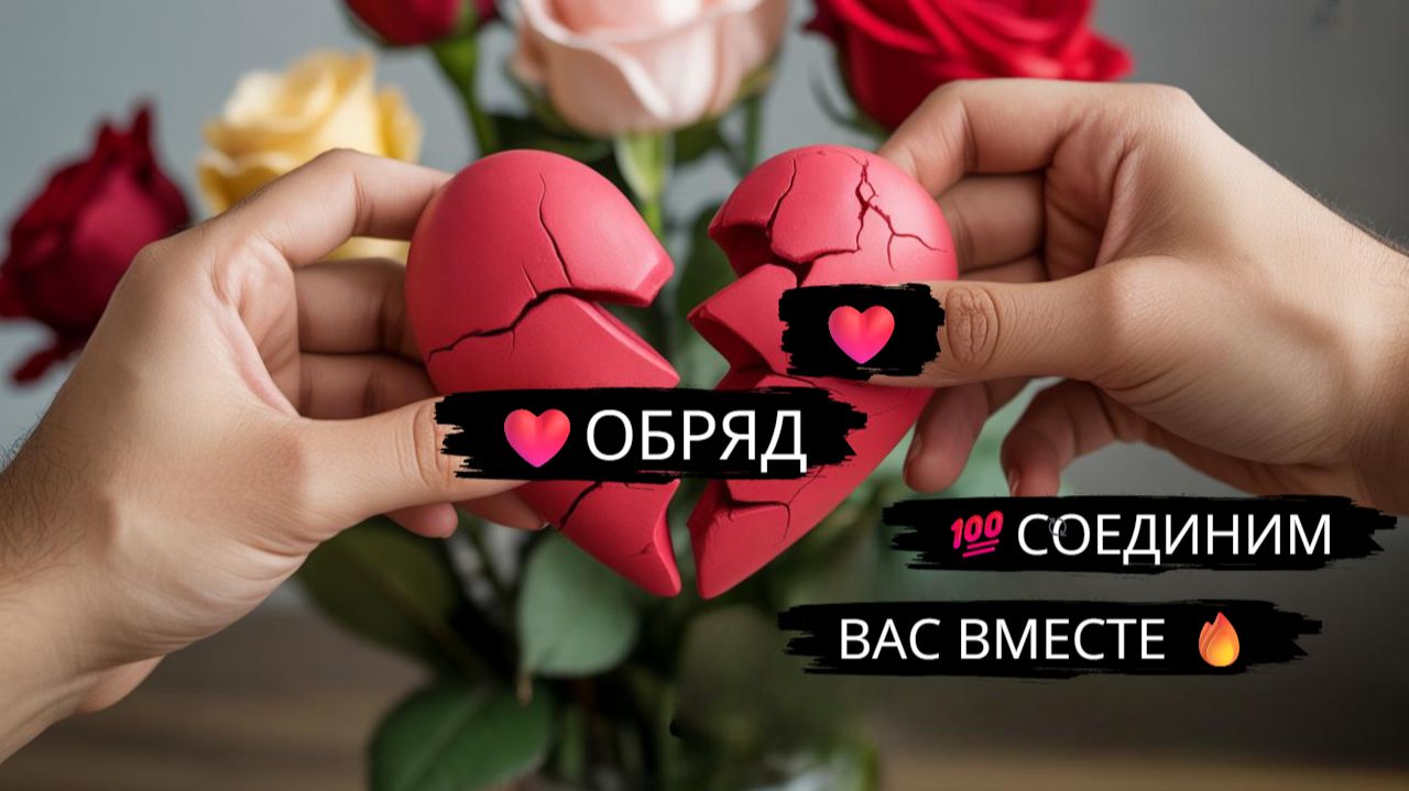 ❤️ СОЕДИНИМ ВАС ВМЕСТЕ 💯 СИЛЬНЫЙ ОБРЯД НА СБЛИЖЕНИЕ