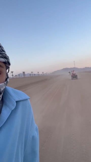 Едем на квадроцикле в Египте
