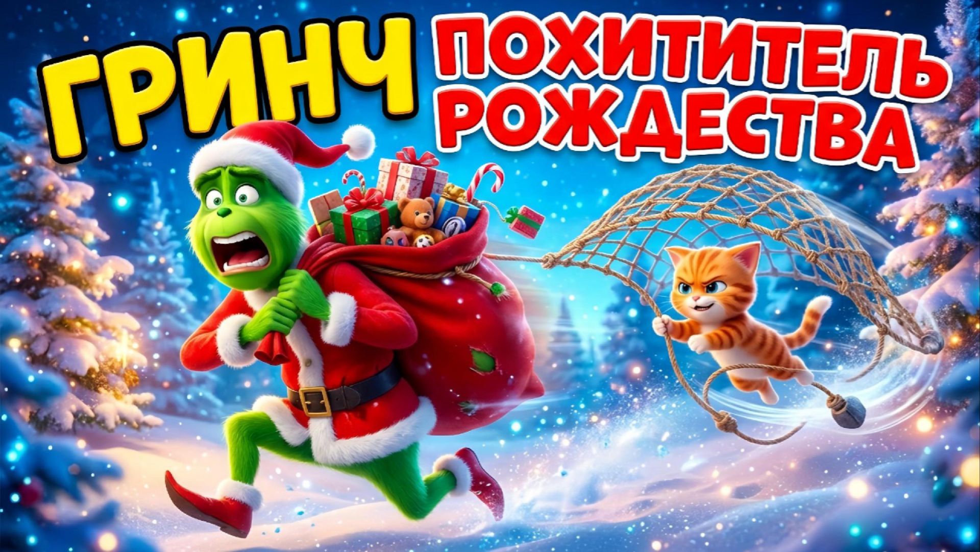 🎄 ГРИНЧ — ПОХИТИТЕЛЬ РОЖДЕСТВА | Добрый новогодний мультфильм для детей 🎁