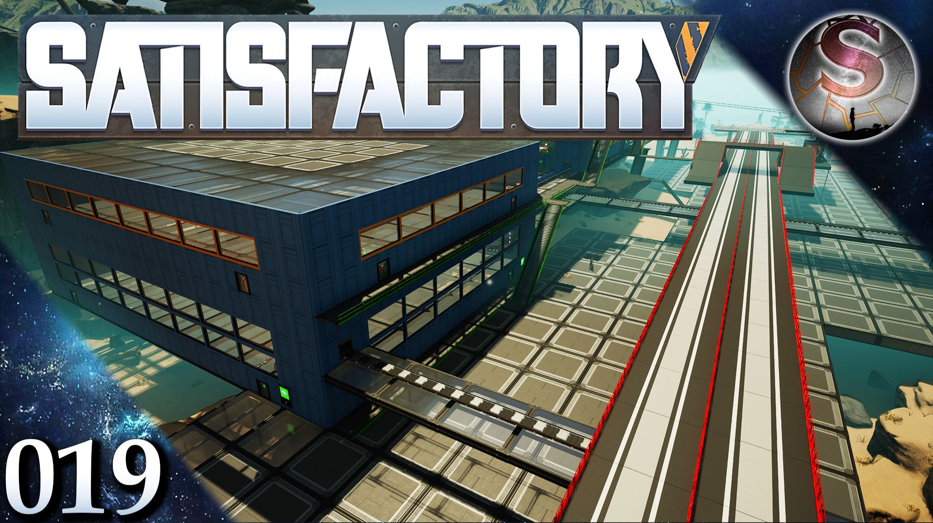 Satisfactory - 019 - Дорога между цехов